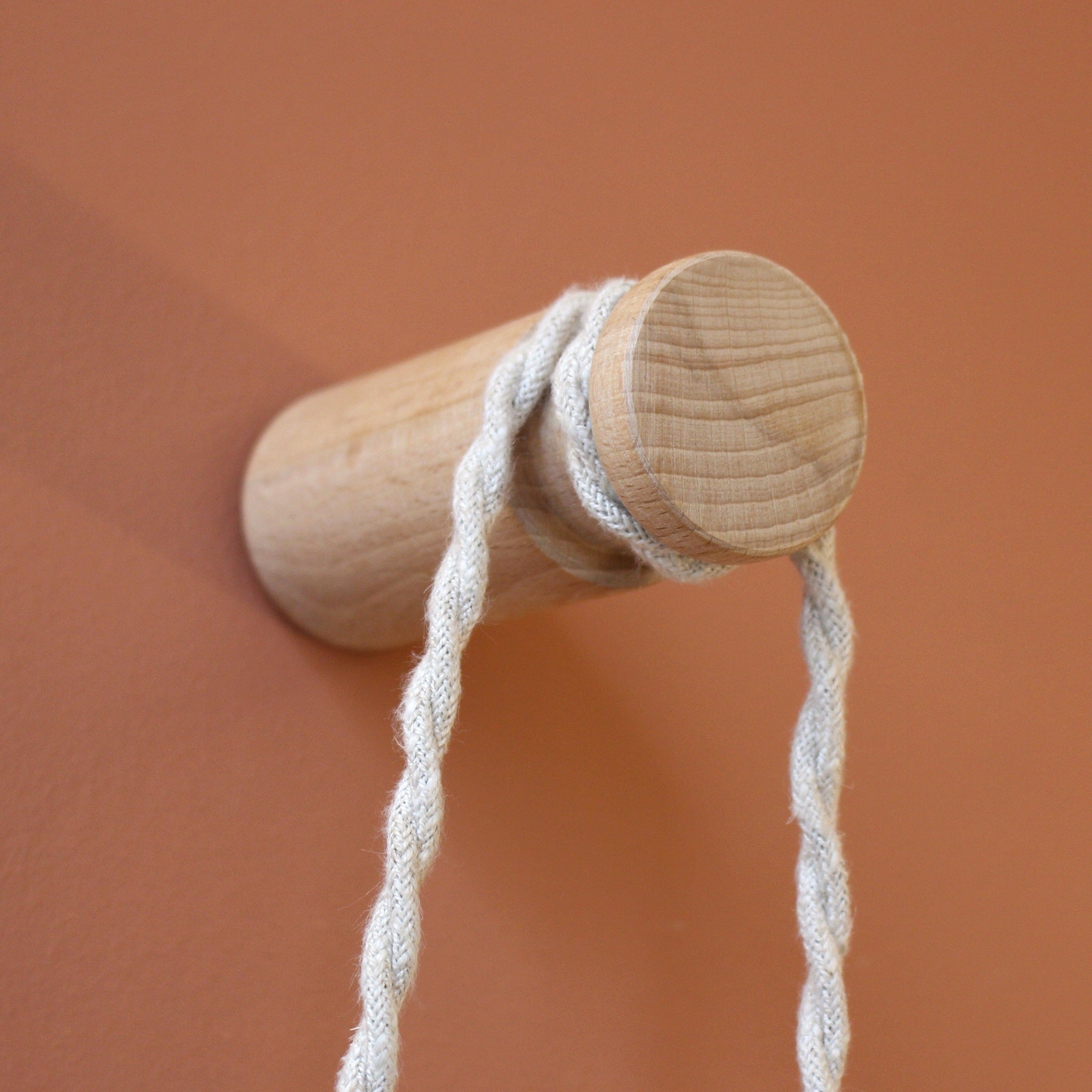 Patère murale en bois pour baladeuse, support mural pour lampe à suspendre – Fabuleuse Factory